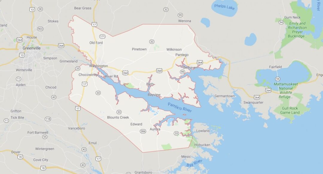 Formation of Beaufort County, North Carolina - East Carolina Roots ...
