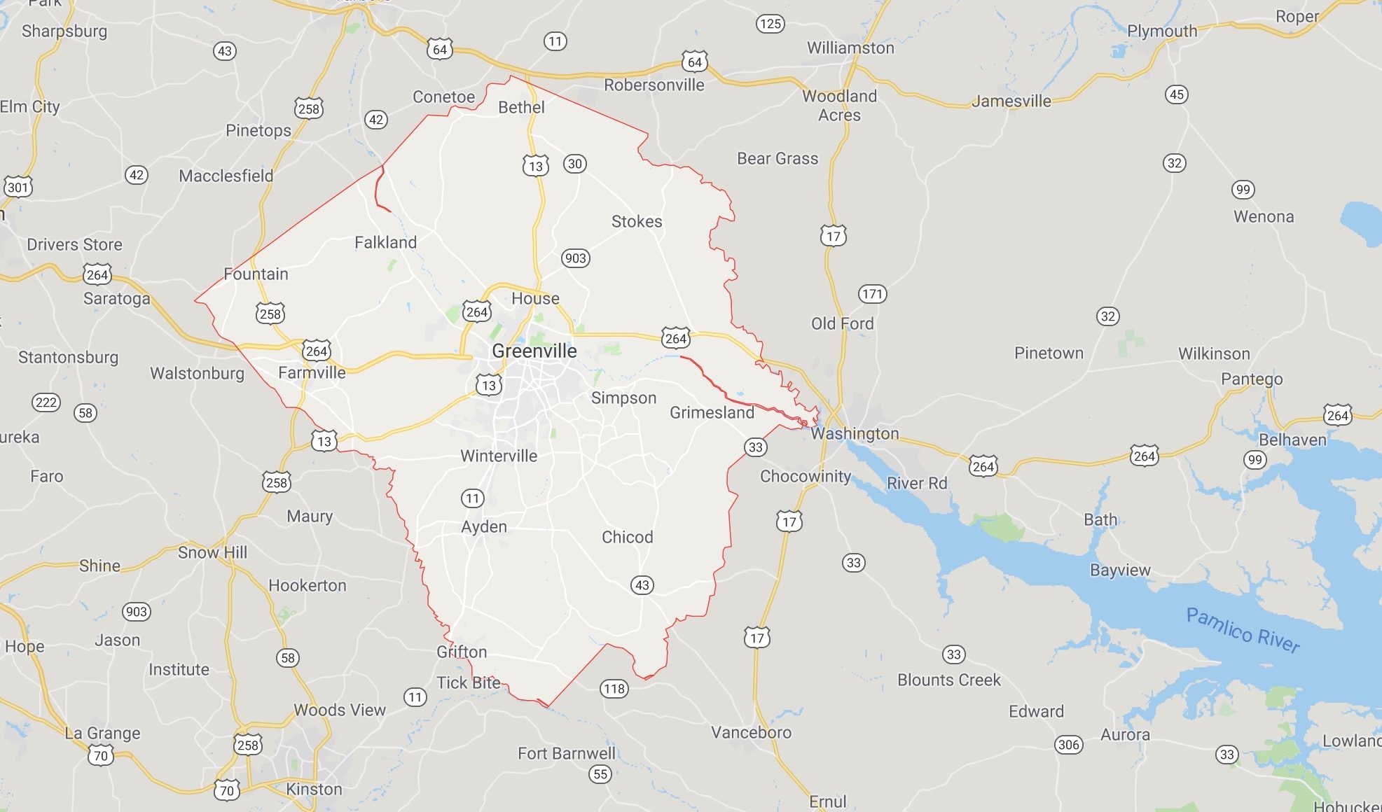 Formation of Pitt County, North Carolina - East Carolina Roots - Since 2007