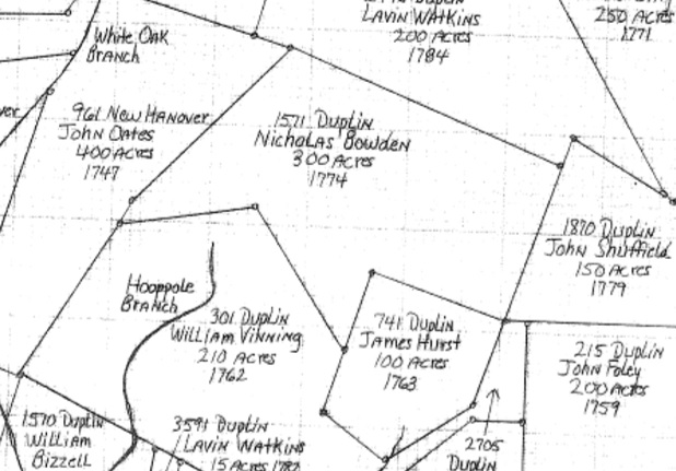 Duplin County Register of Deeds Land Grant Maps - East Carolina Roots ...