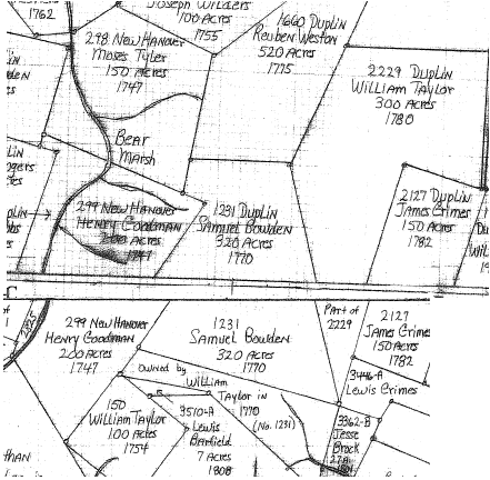 Duplin County Register of Deeds Land Grant Maps - East Carolina Roots ...